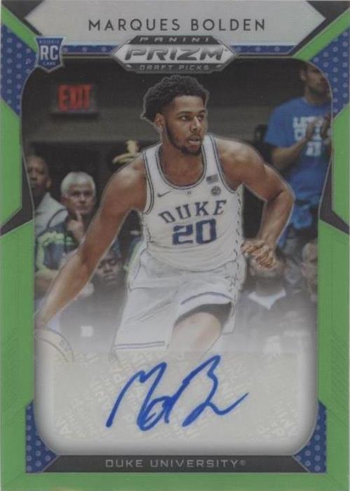 2019-20 Panini Prizm Draft Picks - Draft Picks Autographs Marques ...