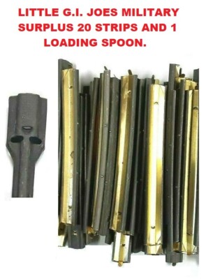NEW USGI STRIPPER CLIPS WITH SPOONS 5.56/.223 LOT OF 20 With @ Speed ...