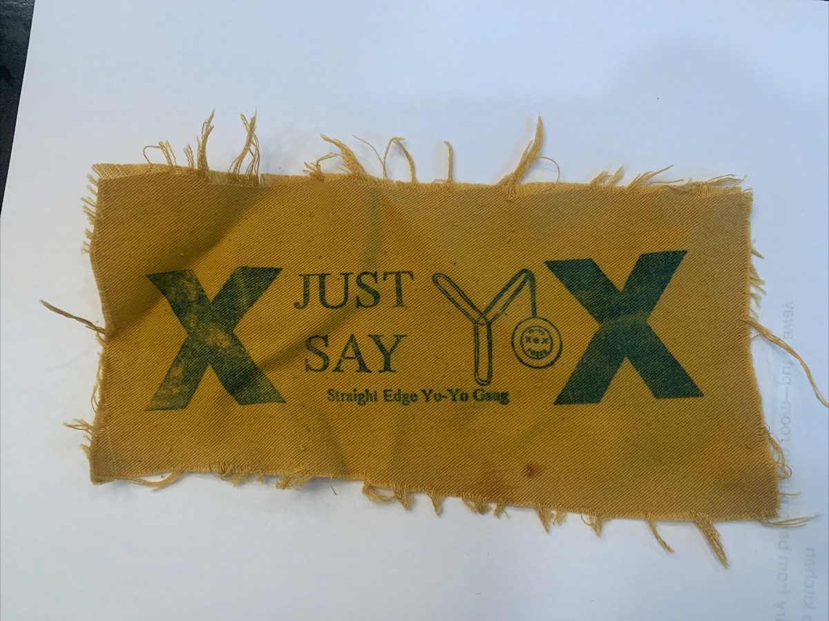 Straight Edge X Patch