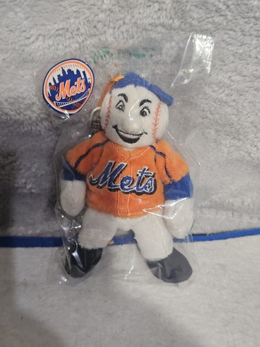 Mr. Met Plush Keychain Vintage New York Mets | eBay