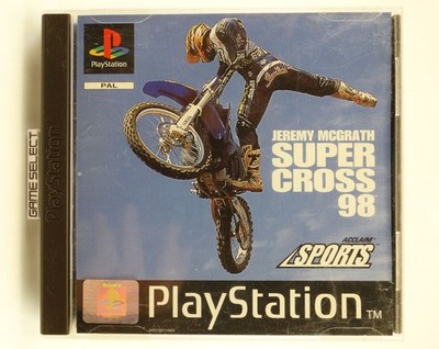 Jeremy Mcgrath Supercross 98 Motocross Playstation 1 PS1 Pal Esp Ita ...
