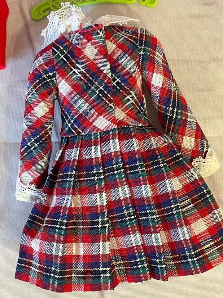 Vintage Barbie: Skipper HTF 1966 "Rainy Day Checkers" Outfit #1928 ...