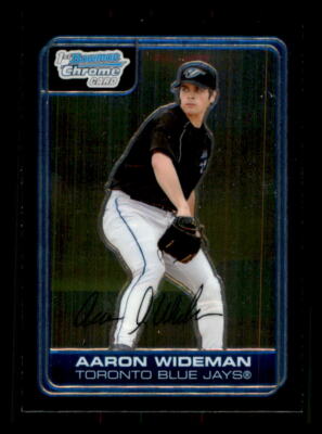 2006 Baseball Bowman Chrome Aaron Wideman Toronto Blue Jays #BC97 | eBay