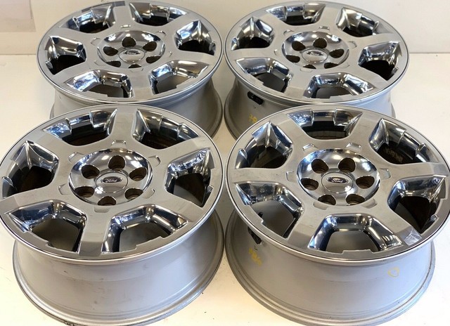 20" 20 inch Ford WHEELS RIMS FACTORY F150 CHROME OEM ORIGINAL 4-set ...