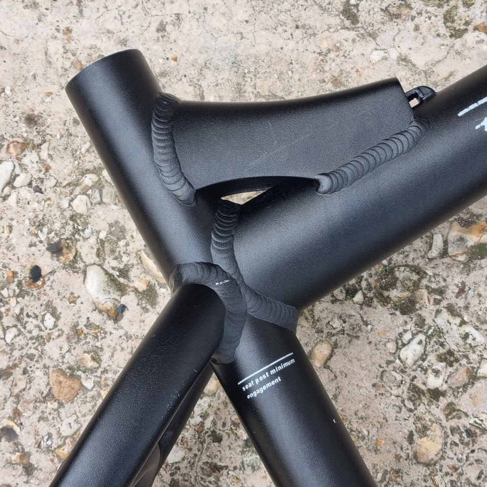 Pace RC305 Mountain bike frame XCAM Aluminium tubing Black retro bike ...