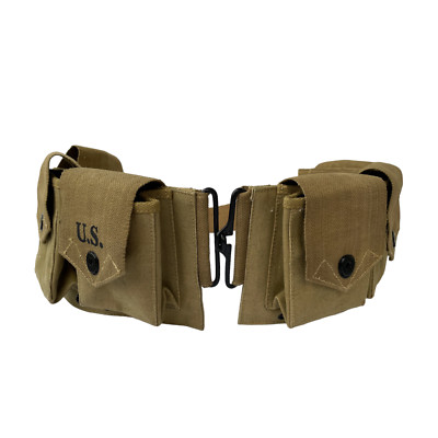 WWII World War U.S. Browning 1918A2 BAR Magazine Belt by Boyt Dated Six ...