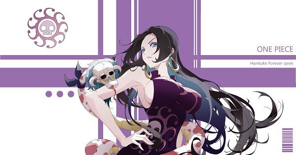 Anime one piece boa hancock salome reptile snake Playmat Gaming Mat ...