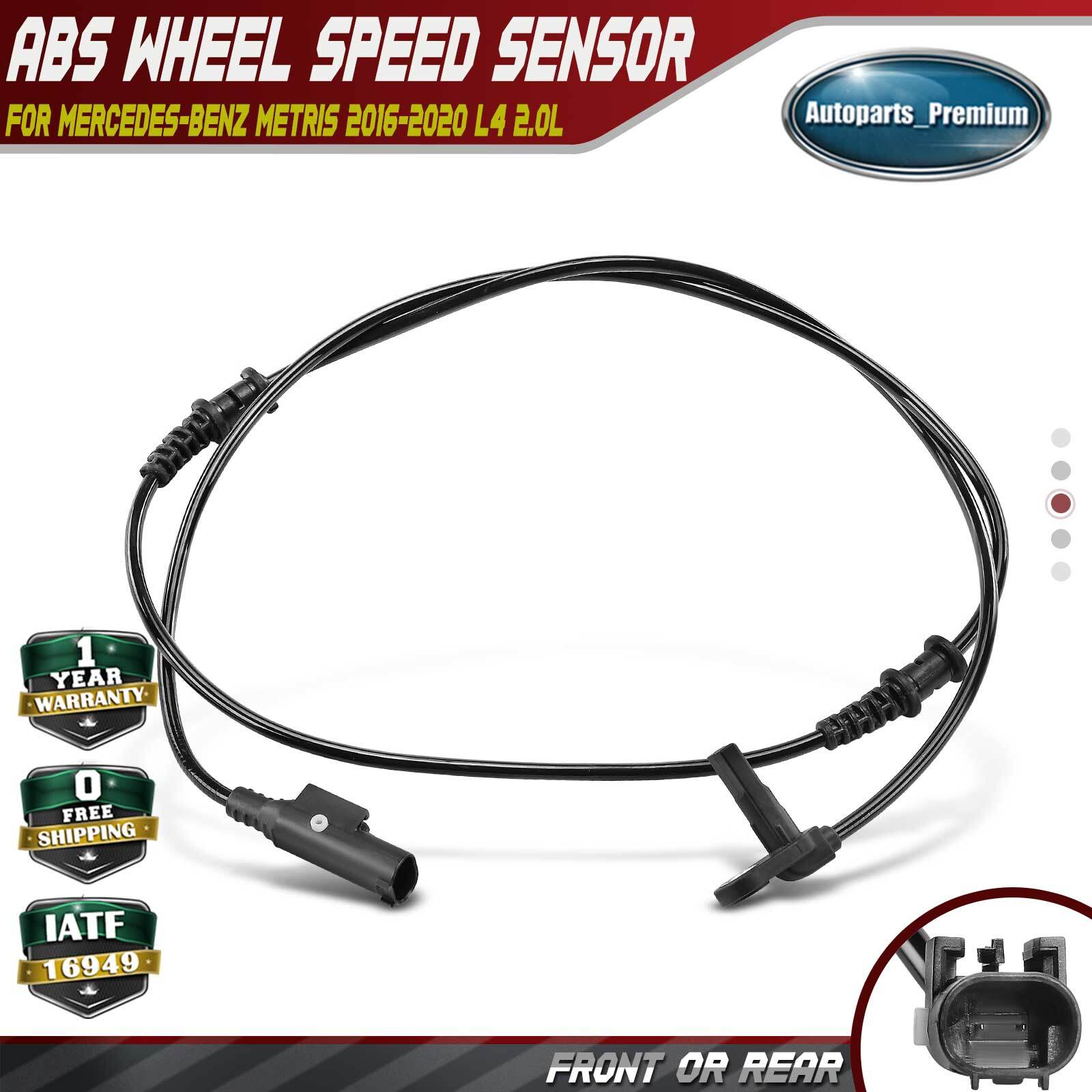 Front or Rear ABS Wheel Speed Sensor for Mercedes-Benz Metris 2016-2020 ...