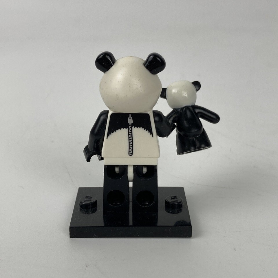 Lego MOVIE Panda Suit Guy City Town Bear Fancy Dress Costume Minifigure ...