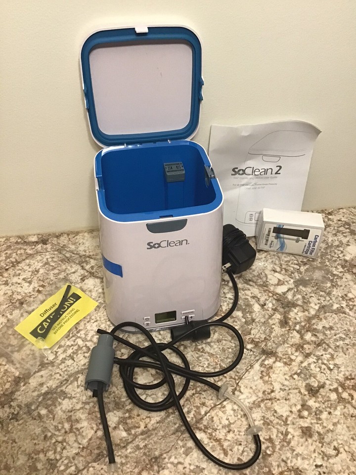 SoClean 2 machine CPAP Equipment Cleaners And Sanitizer Machine SC1200 ...