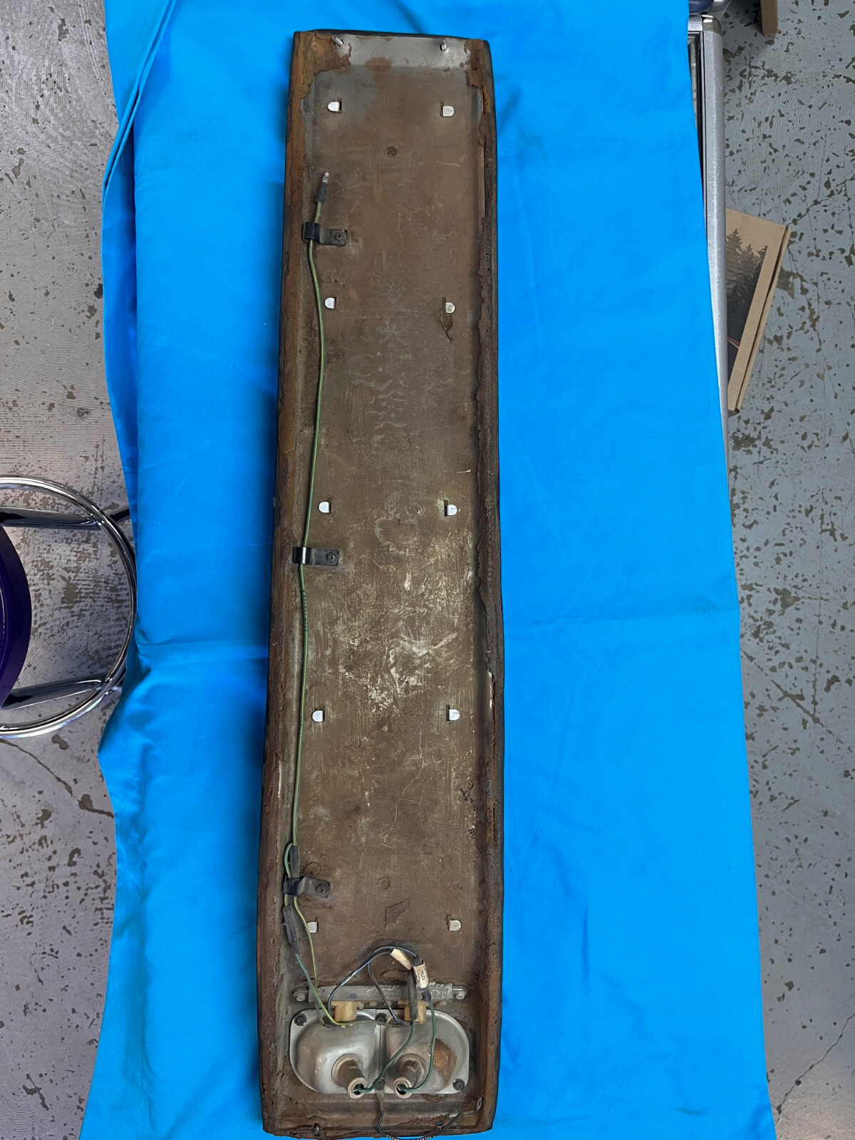 1967 1968 ORIGINAL FORD MUSTANG OVERHEAD ROOF CONSOLE FASTBACK | eBay
