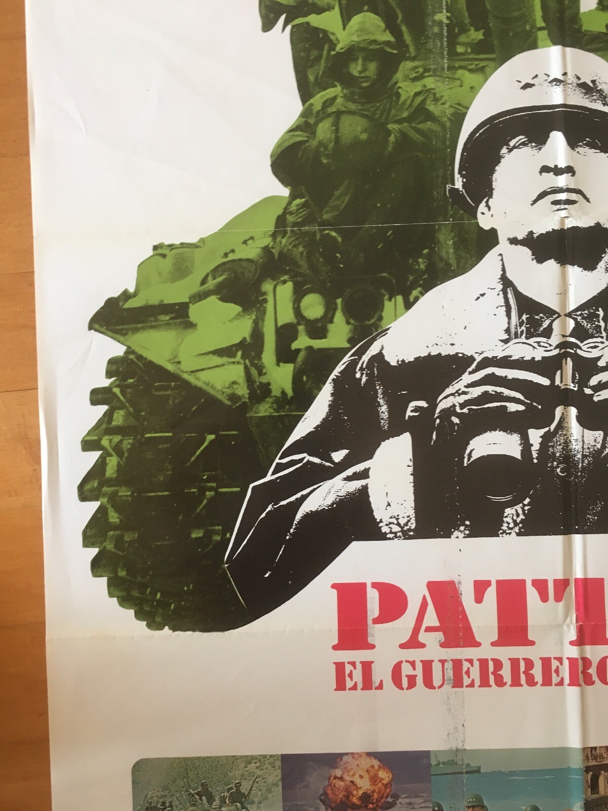 Patton: A Salute To A Rebel Original One Sheet Movie Poster 1970 | eBay