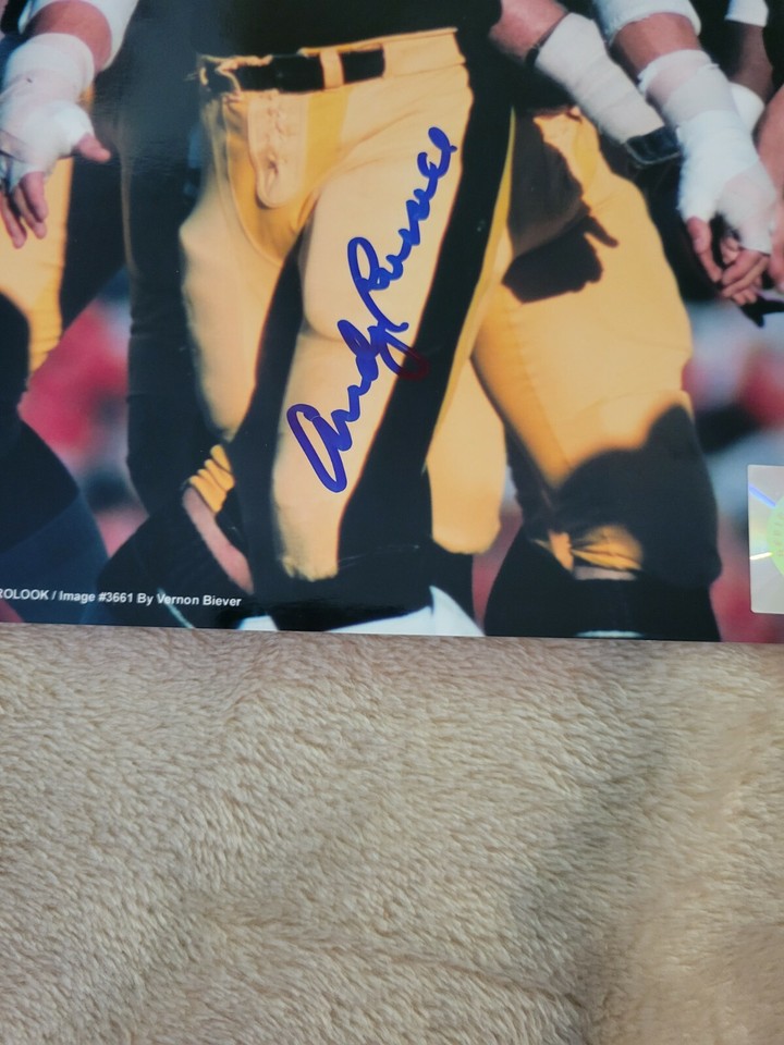 ANDY RUSSELL AUTOGRAPH SIGNED PITTSBURGH STEELERS 8X10 PHOTO W/ JSA | eBay