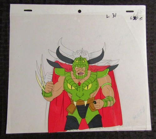 CONAN THE ADVENTURER Cartoon Animation 10.5x9.5" Cel SC32B L-31 Wrath ...