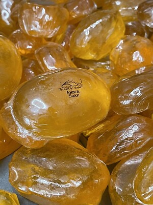 SOAP WITH Amber DUST.Amber Dust Soap.Amber Stone for BODY.Amber SOAP ...