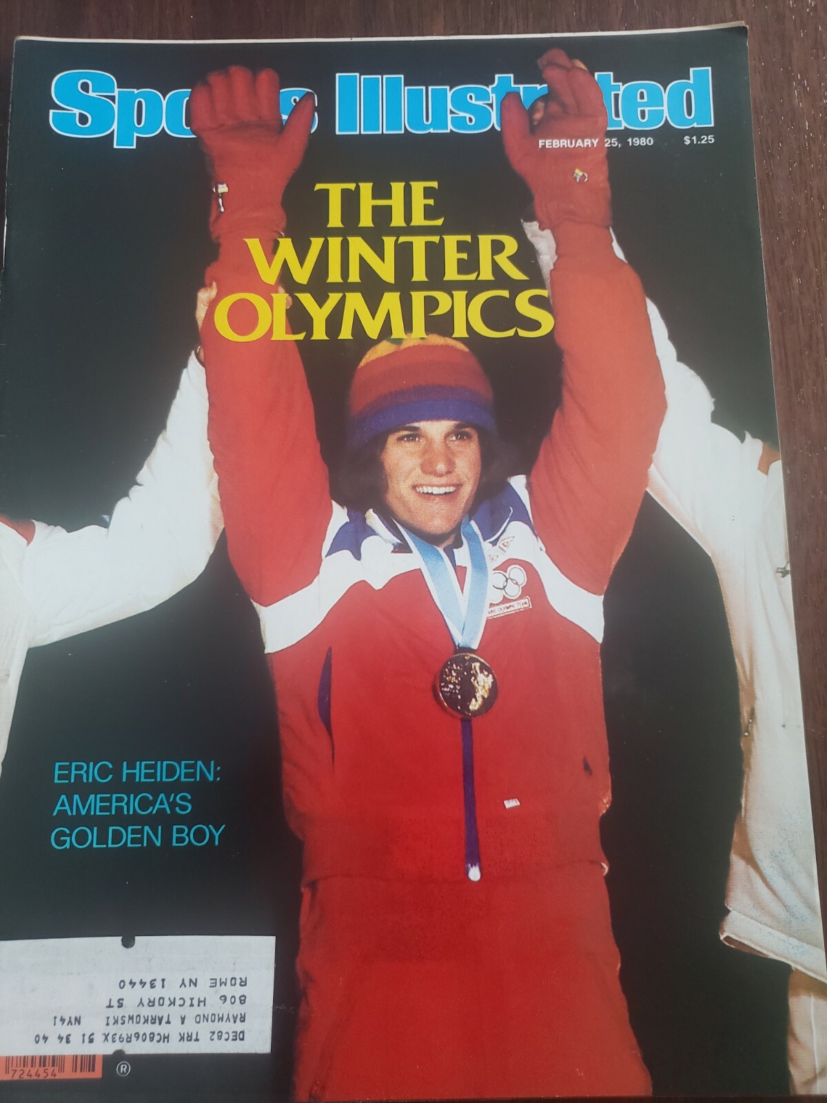 Sports Illustrated February 25 1980- Eric Heiden- Olympics | eBay