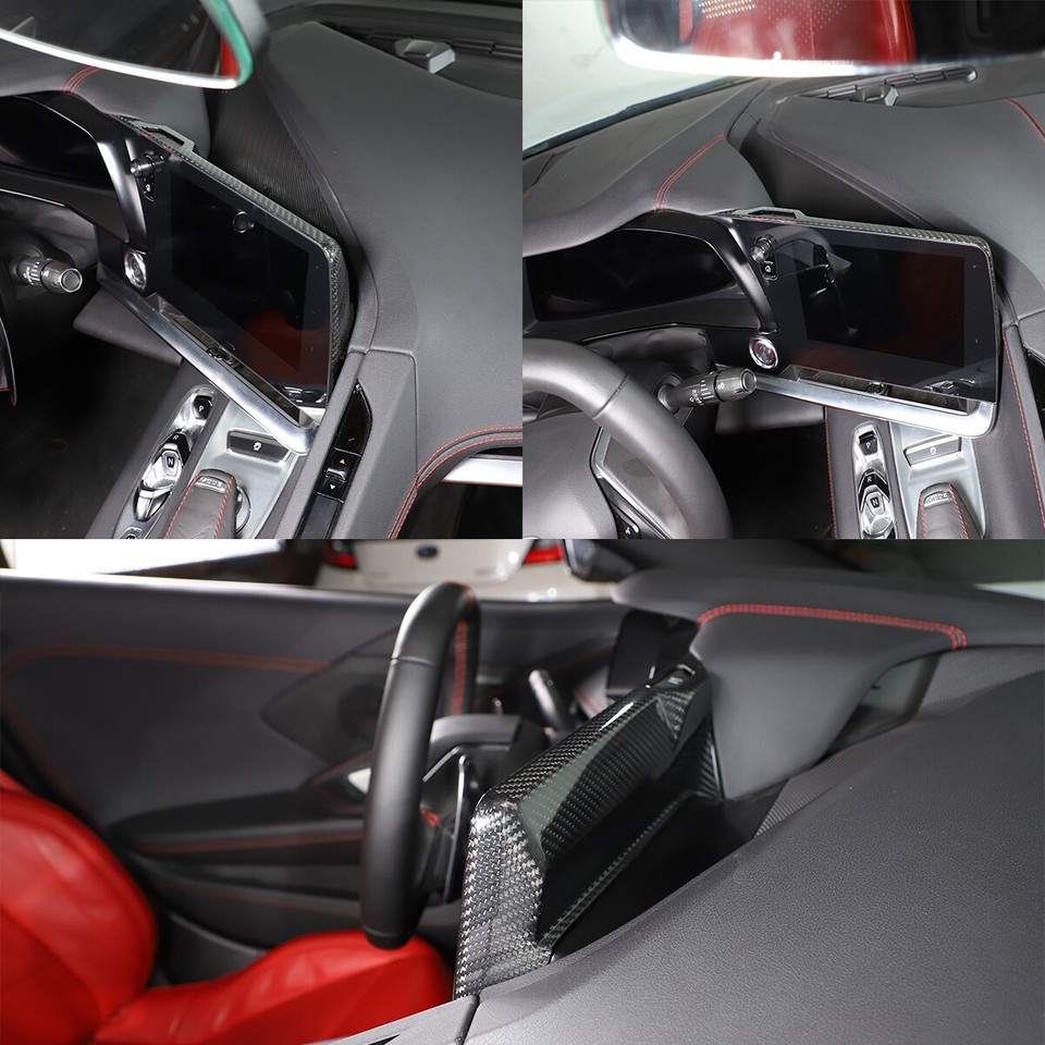 Navigation Display Panel Trim For Corvette C8 Z51 Z06 Convertible ...