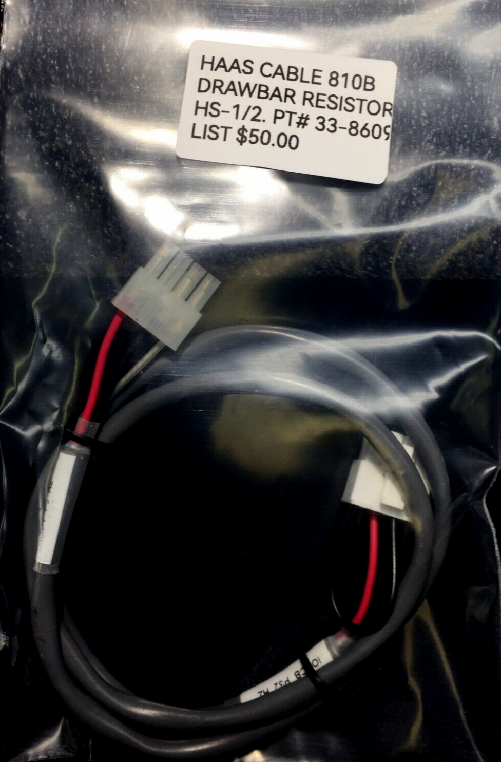 HAAS CABLE 810B DRAWBAR RESISTOR HS-1/2 PT# 33-8609 for sale online | eBay