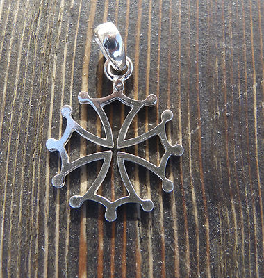 Cross Occitana 4° Measurements Silver Pendant 925 Thou Croix Occitane ...