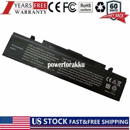 Battery For Samsung R428 R458 NP-R468 AA-PB9NS6B AA-PB9NC6B NP305E5AI ...