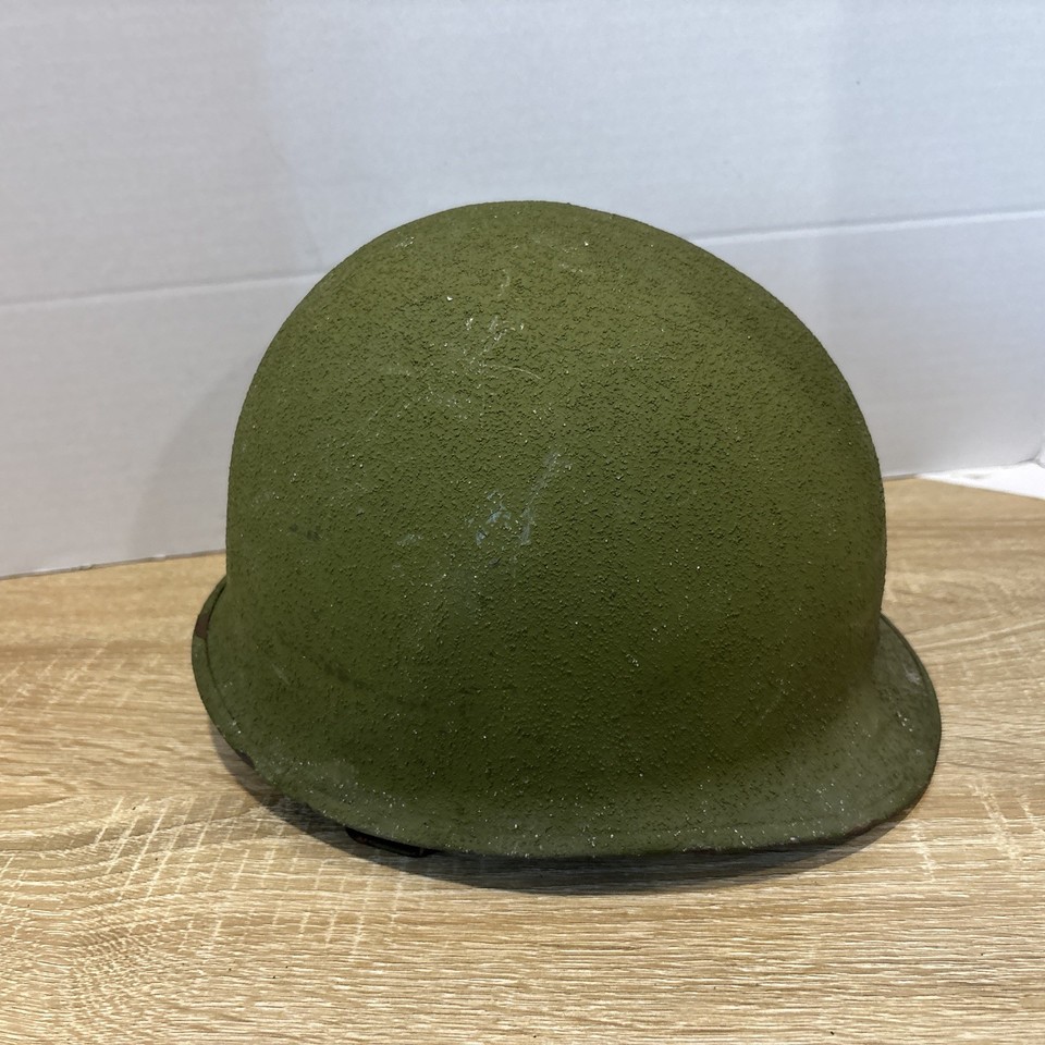 WWII WW2 Original M1 Military Army Helmet Front Seam | eBay