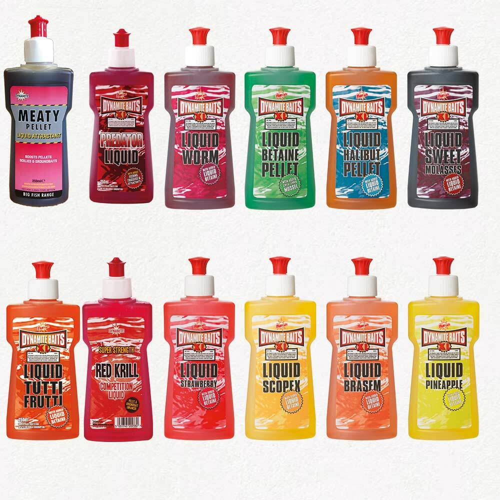 Dynamite Baits XL Liquid 250ml - All Flavours - Carp Fishing Liquid ...
