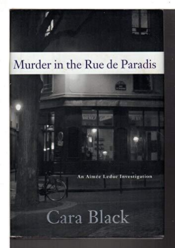 Murder in the Rue de Paradis, Cara Black | eBay
