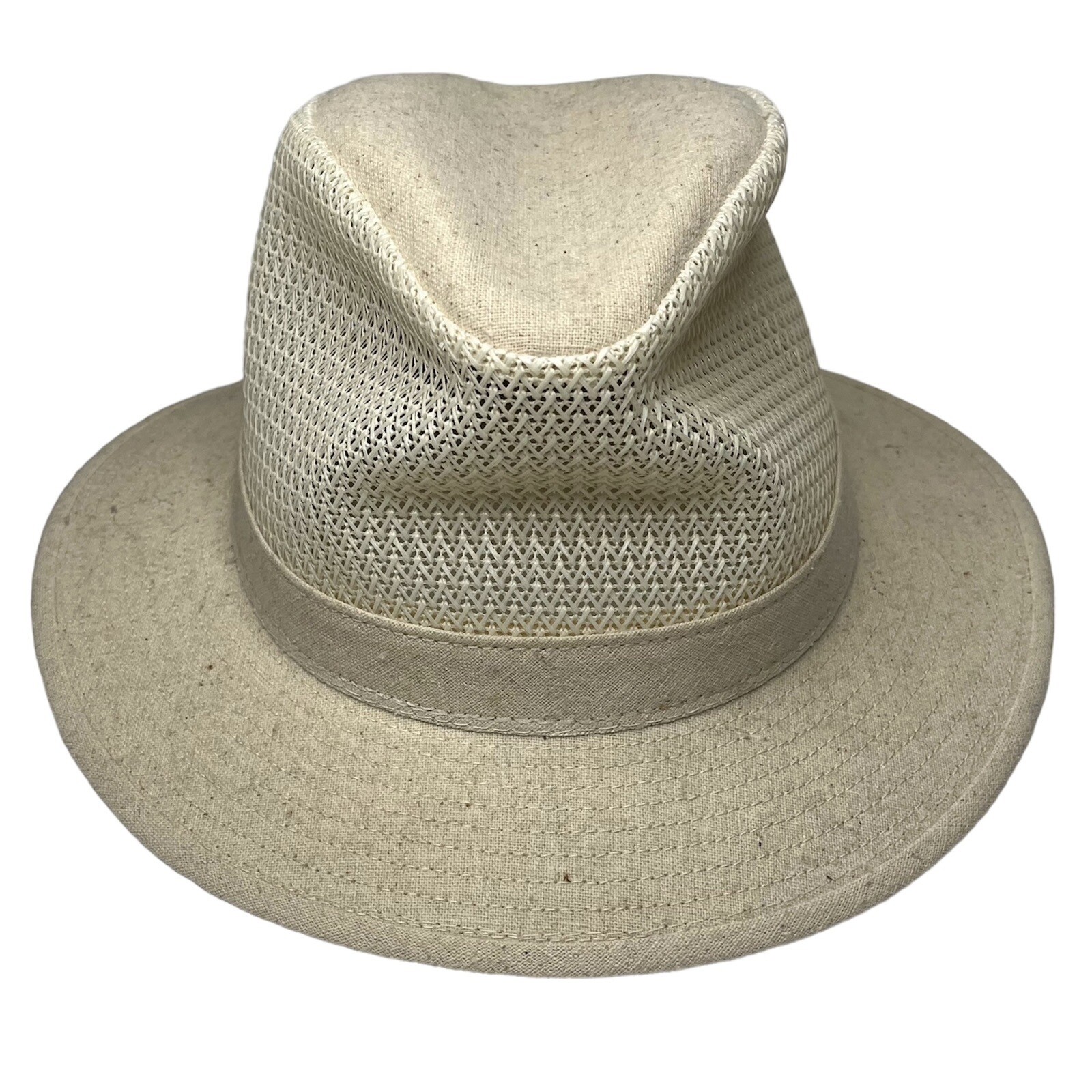 Henschel Hat Co Fedora Hat Breathable Mesh Crown Beig… - Gem