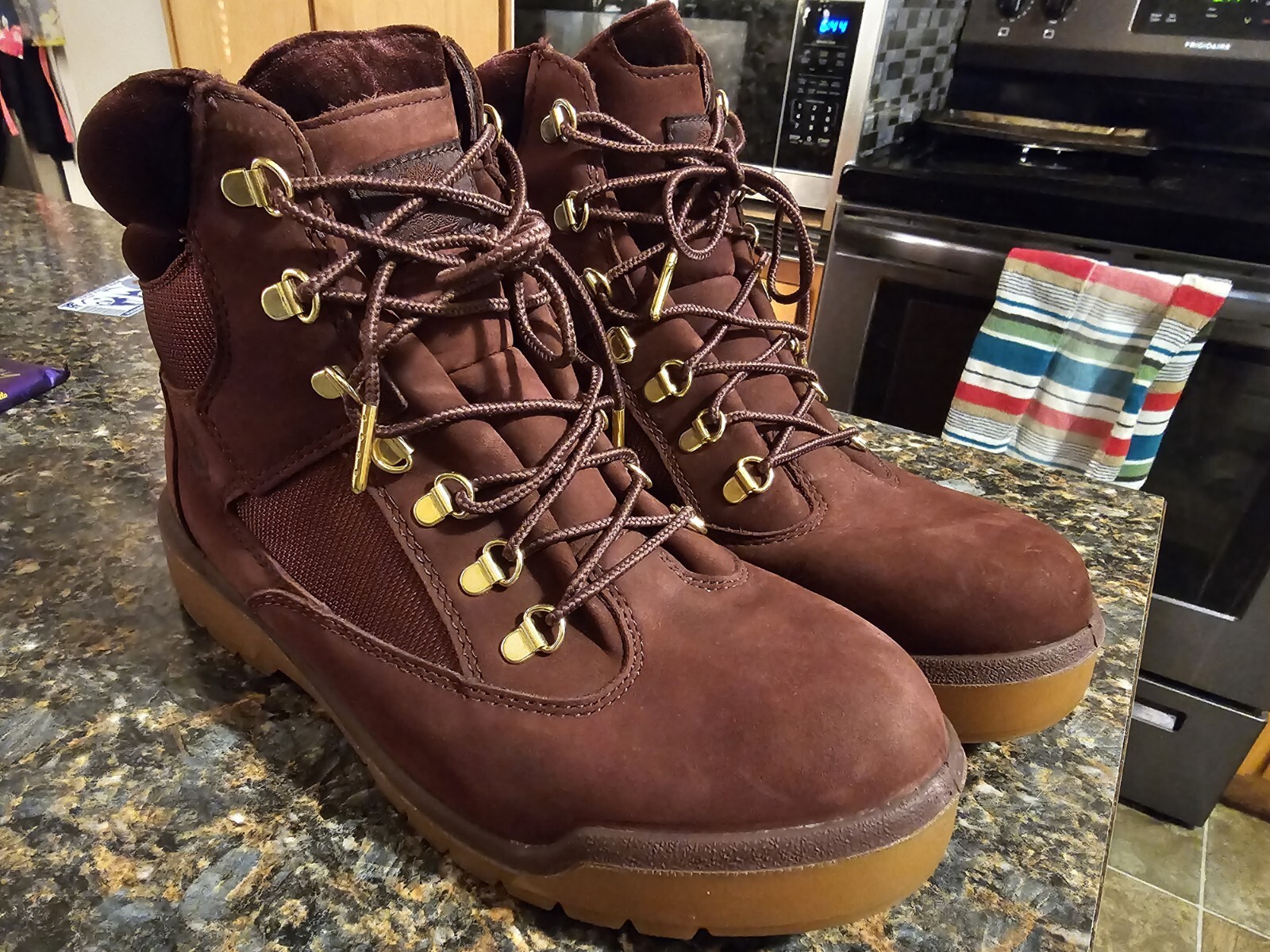 Timberland Legends Club Nas Volume IX Burgundy Mens Boots Sz US 8.5 ...