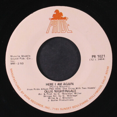 OLLIE NIGHTINGALE: here i am again / a good woman at home PRIDE 7 ...