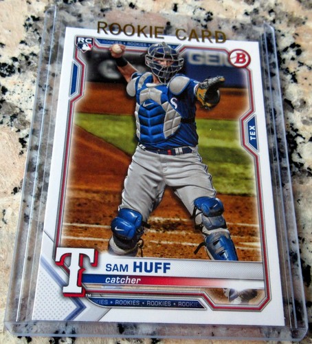 SAM HUFF 2021 Bowman Rookie Card RC Logo San Francisco Giants Phoenix ...
