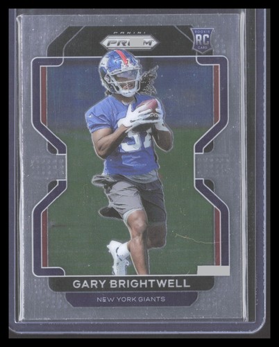 2021 Panini Prizm GARY BRIGHTWELL Base #400 Rookie RC Giants SQBM | eBay