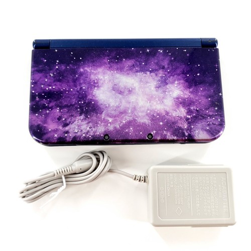Nintendo New 3DS XL Galaxy Edition Handheld System Purple w/ Charger ...