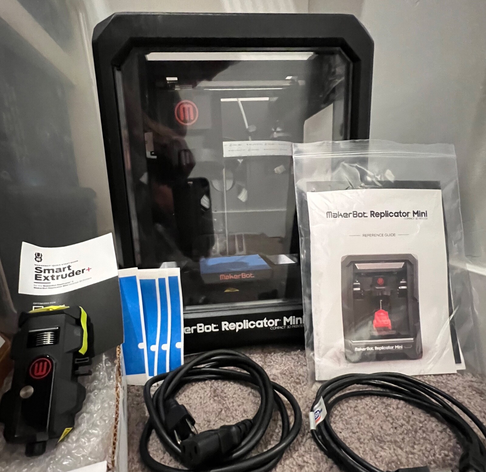 MAKERBOT REPLICATOR MINI COMPACT 3D PRINTER | FIFTH GENERATION MP05925 ...