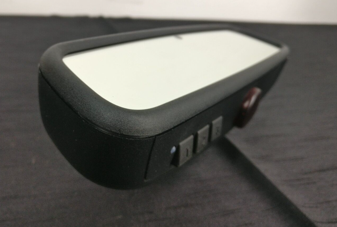 BMW OEM REAR VIEW MIRROR WITH HOMELINK GARAGE OPENER AUTO DIM AUTODIM ...