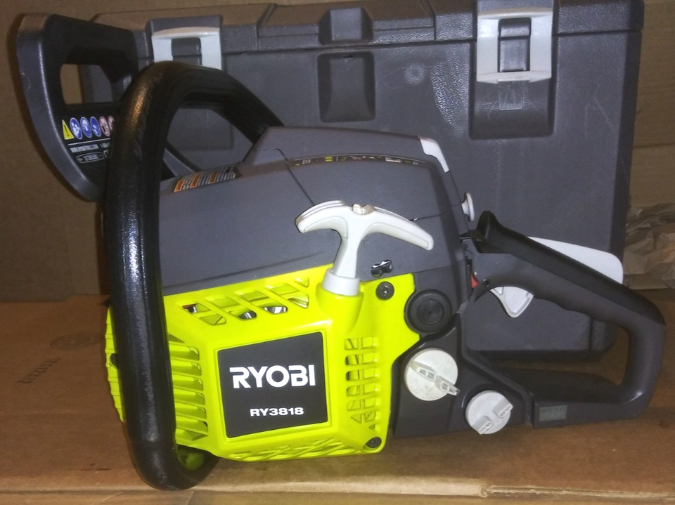 RYOBI RY3818 18 in 38cc 2-Cycle Gas Chainsaw | eBay