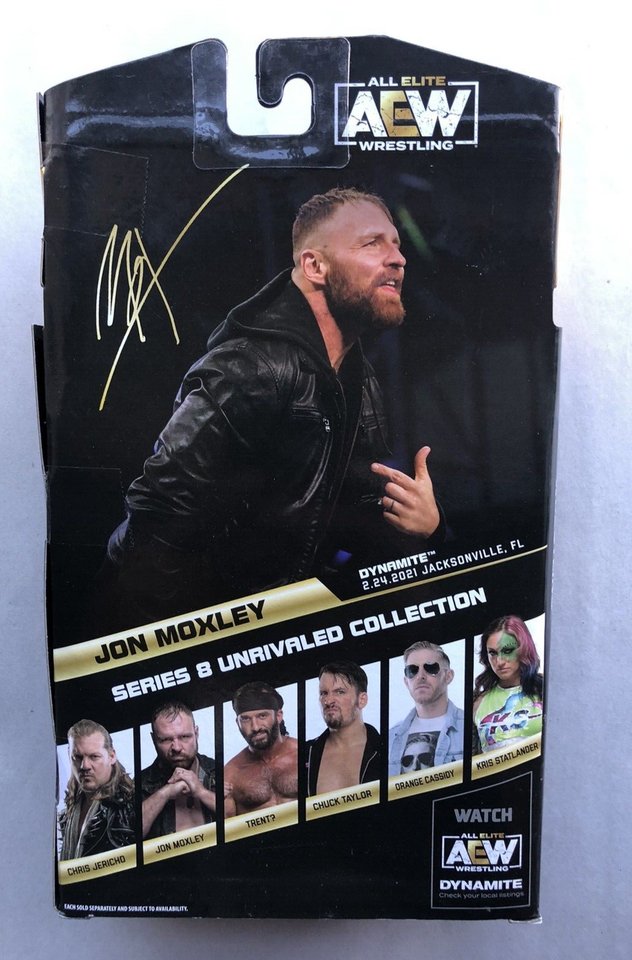 Jon Moxley - AEW Unrivaled 8 Jazwares Toy Wrestling Action Figure | eBay