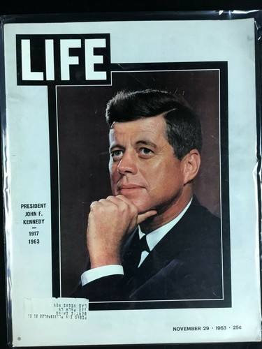 VINTAGE ANTIQUE GEM LIFE MAGAZINE PRESIDENT JOHN F. KENNEDY 29 1963 | eBay
