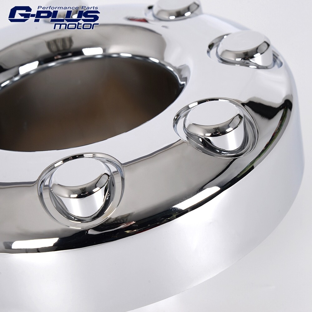 Front Wheel Chrome Center Hub Cap Fit For 05-18 Ford F350 Dually 4x4 ...