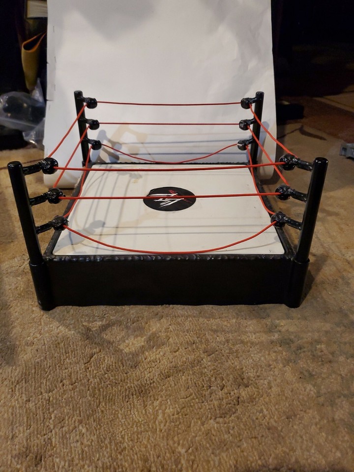 Rare WWE WWF TLC RING With EXTREME RULES STEEL CAGE See details ...