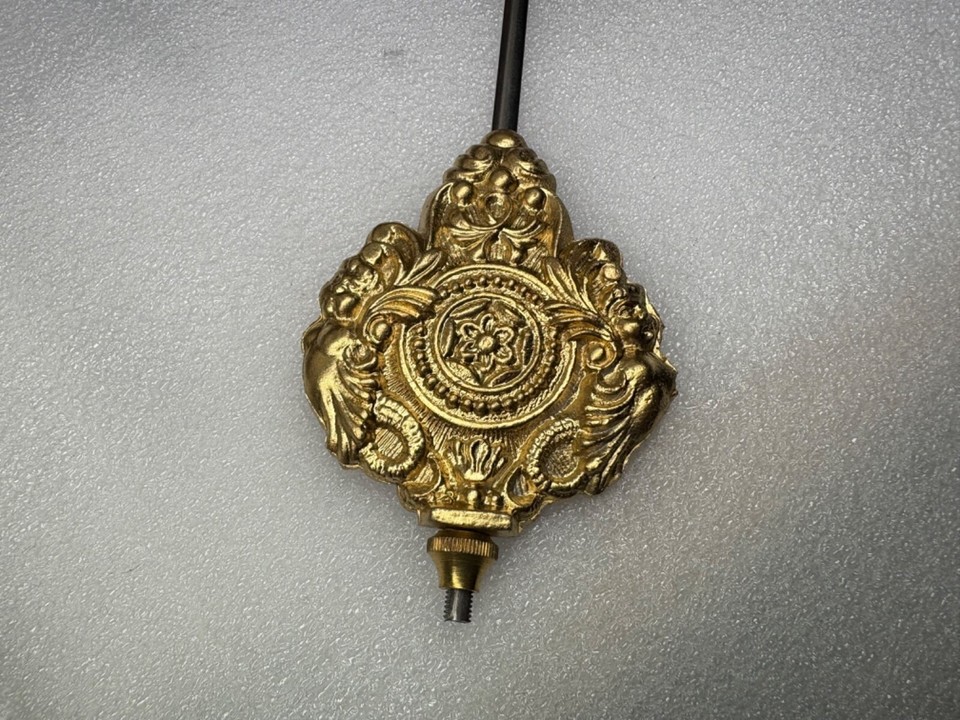 Kitchen Clock Pendulum Antique Reproduction Cupid Design | eBay