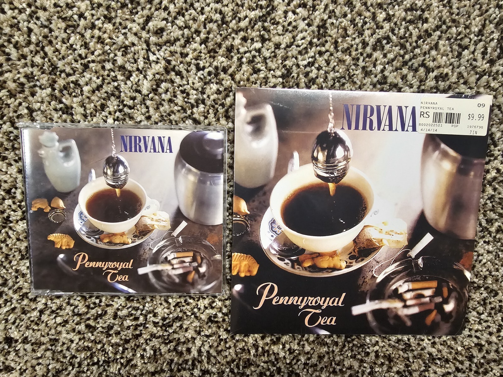 NIRVANA Pennyroyal Tea (1994) CANCELED CD SINGLE AUTHENTIC RARE & 2014 7" VINYL | eBay