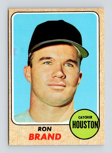 1968 Topps Card, #317 Ron Brand, Houston Astros | eBay