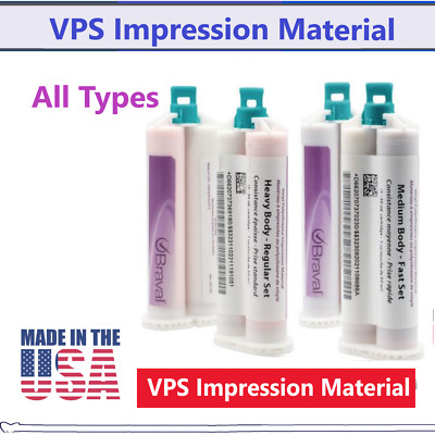 Dental Impression Material, VPS Heavy & Light Body, Fast & Regular ...
