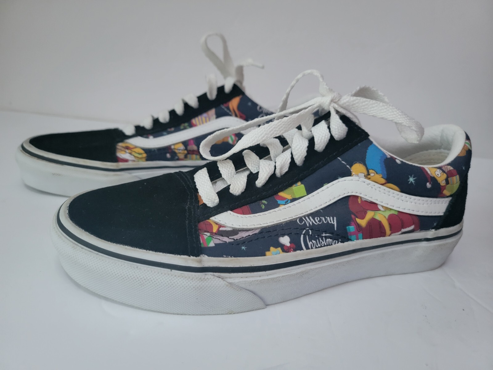 Vans X The Simpsons Custom Old Skool Merry Christmas … - Gem