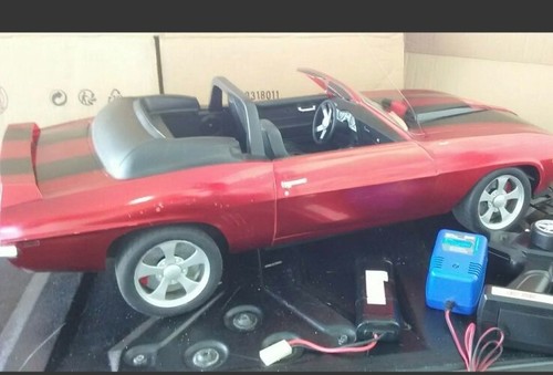 RADIO SHACK HOT ROD 1:6 69 CHEVY CAMARO REMOTE RADIO CONTROL RC CAR | eBay