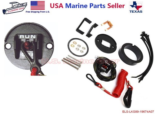 Mercury Outboard Mercruiser Kill Stop Switch Safety Lanyard 87-19674A07 ...