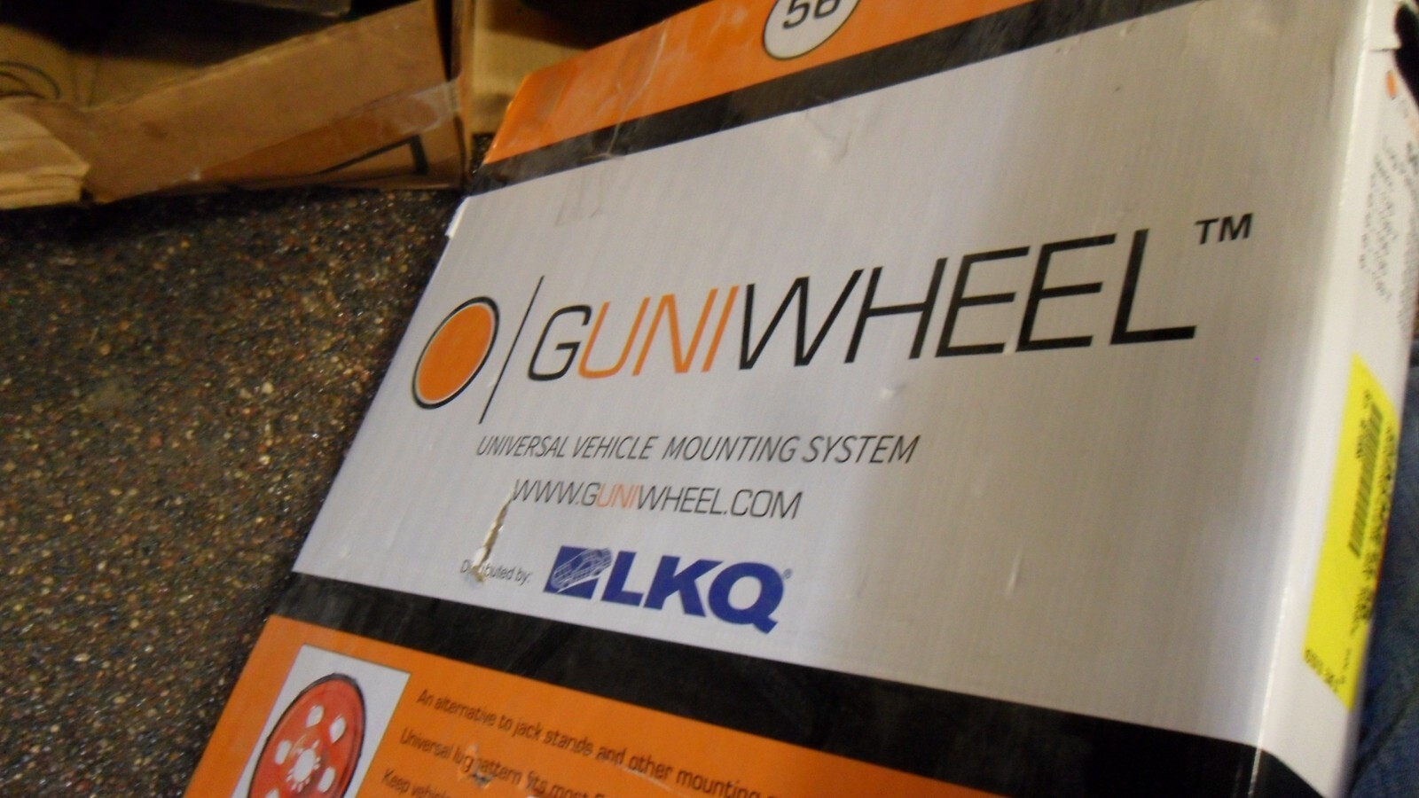 Guniwheel 56 Universal Steel Orange 5 & 6 Lug Wheel Rim Roller New Hot ...