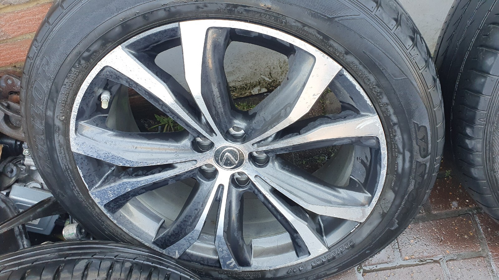 Lexus RX450h Rx 450 H 20 Inch Alloy Wheels Tyres 234/55/20 2018 Al20 ...