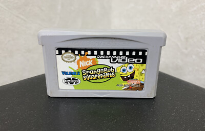 GBA Video/ SpongeBob SquarePants, Vol. 2/ Nintendo 96427013464| eBay